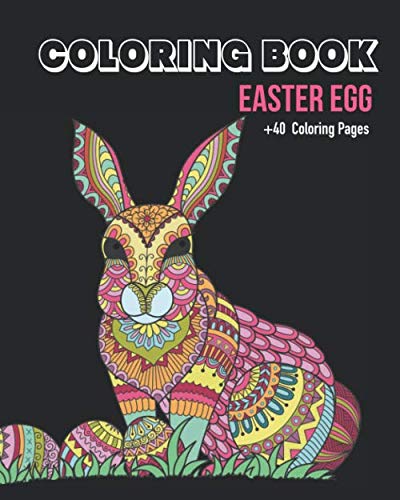 Amazon.com: Coloring book Easter Egg: for adults, toddlers and kids ...
