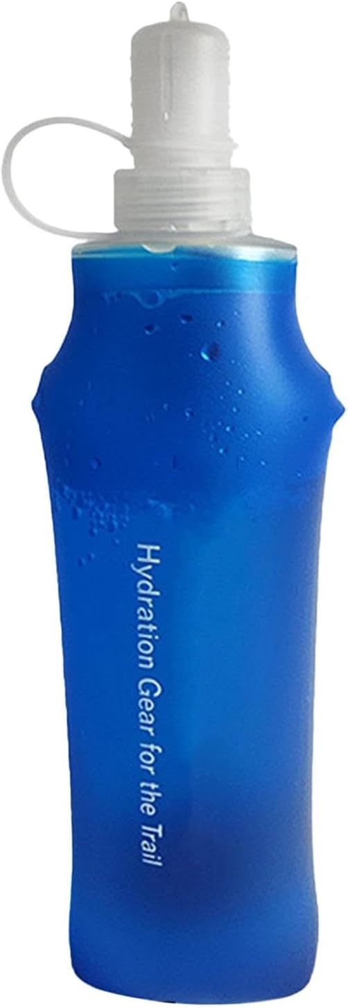 TPU Soft Flask - Colapsible Water Bottle, Foldable Soft TPU Hydration ...