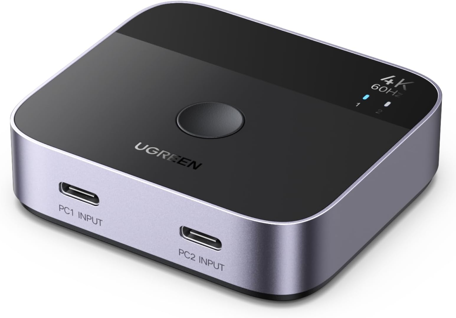 UGREEN USB C Switch 2 in 1 HDMI Out, 4K@60Hz Aluminum USBC Switch for 2 ...