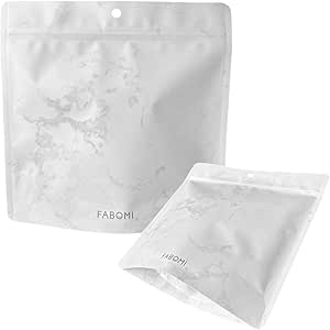 Amazon.co.jp: FABOMI 強力防臭袋 チャック付き 穴付き サニタリーボックス 使い捨て消臭袋 ゴミ袋 大理石 30枚入り (大理石Lサイズ（30枚入り）) : ドラッグストア
