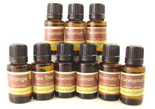 Amazon.com : Organic Fusion Essential Oil 9 Pack, Organic Oils ...