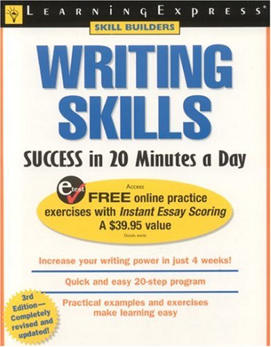 Amazon.com: Writing Skills Success in 20 Minutes a Day (Skill Builders ...