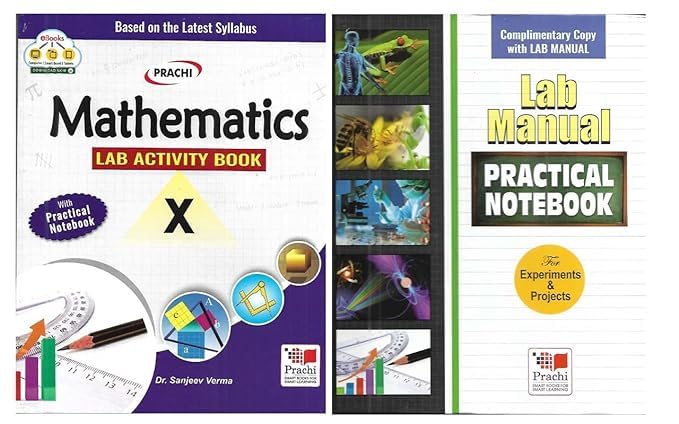 Mathematics Lab Activity Book with Practical Notebook for Class - X : Amazon.in: Books