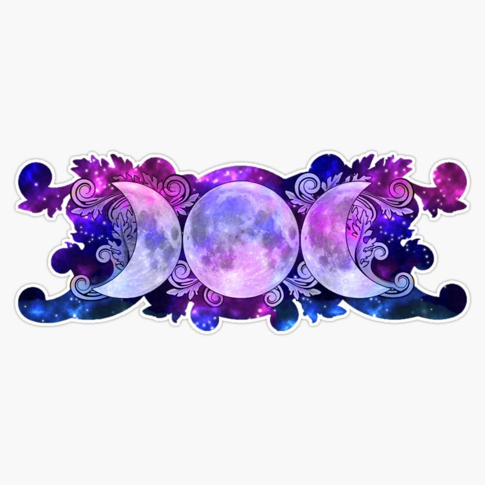 Amazon.com - Vintage Retro Sun And Moon Solar Eclipse Bumper Sticker ...