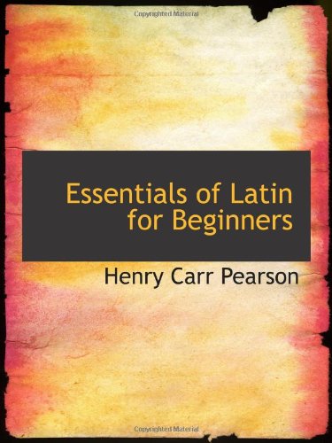 Essentials of Latin for Beginners : Amazon.in: Books