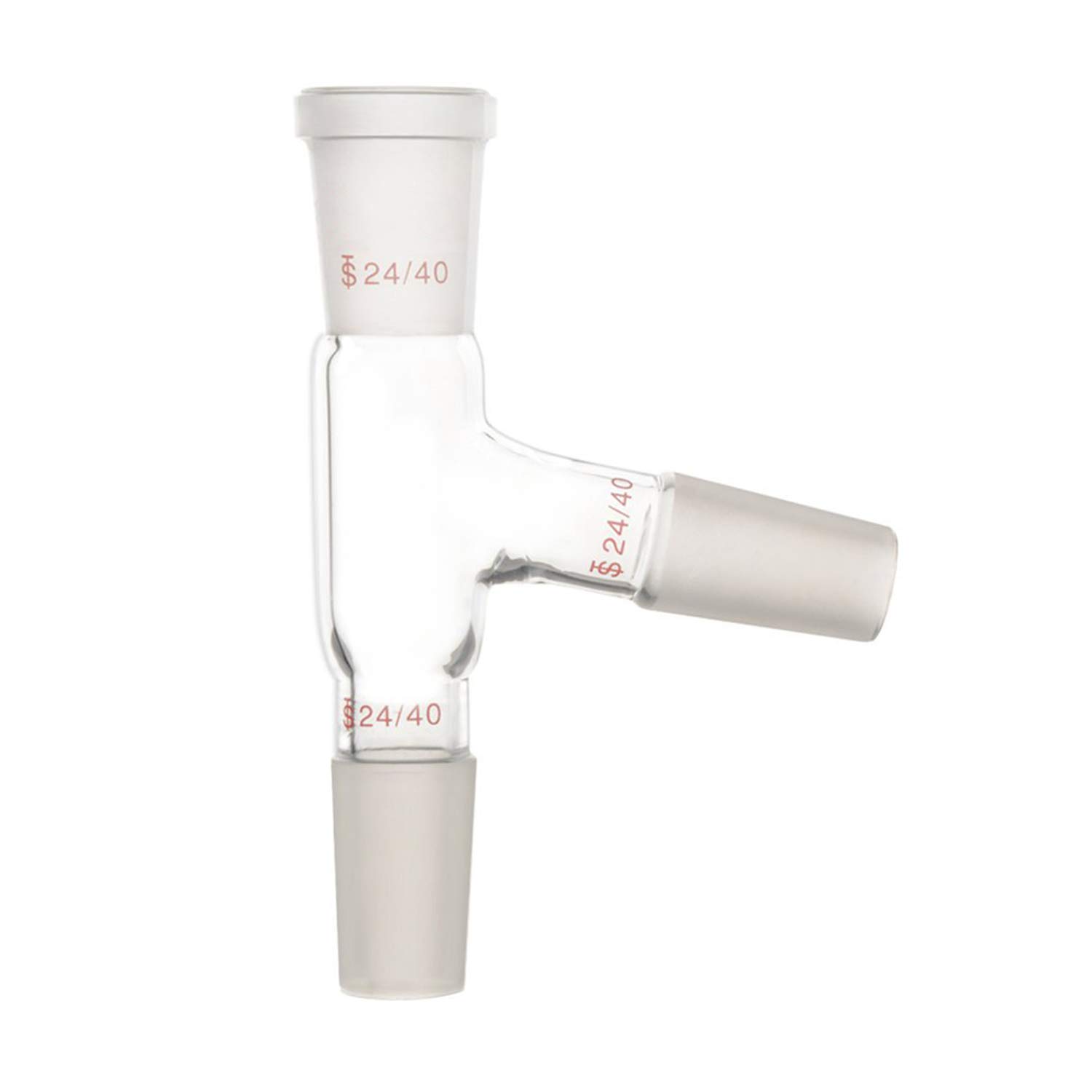 Buy Glassware 3 Way Distilling Adapter with Joints 24/40 Glass ...
