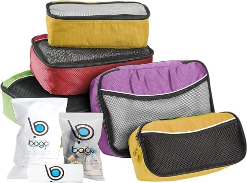 Amazon.com | bago 8 Pcs Packing Cubes for Travel - 5 Travel Packing ...