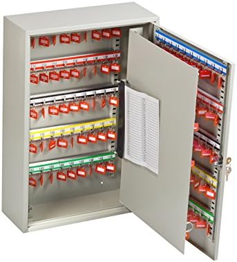 OfficeForce® Key Safe for up to 150 Keys, Heavy Duty Lockable, Sheet ...