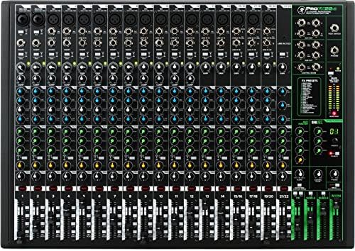 Mackie ProFXv3 Series, 12-Channel Professional Effects Mixer with USB ...