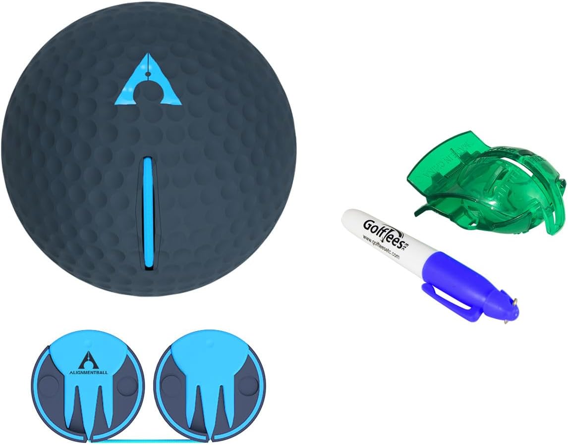 Amazon.com : The Alignment Ball - Golf Training Aid for Setup ...