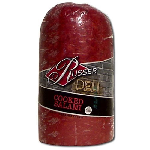 Amazon.com : Tyson Russer Cooked Salami, 7.85 Pound - 2 per case ...