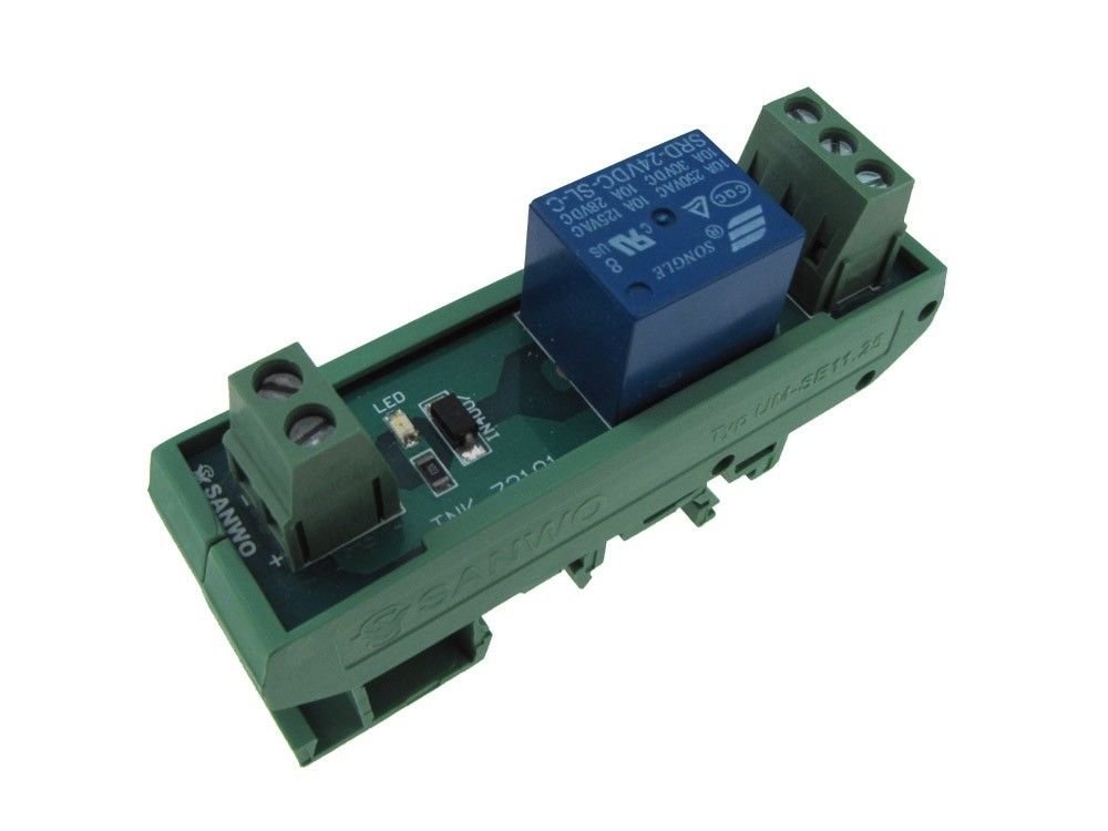Mdfly 1 Channel 24vdc Relay Board Plc Din Rail Mounting | Desertcart INDIA