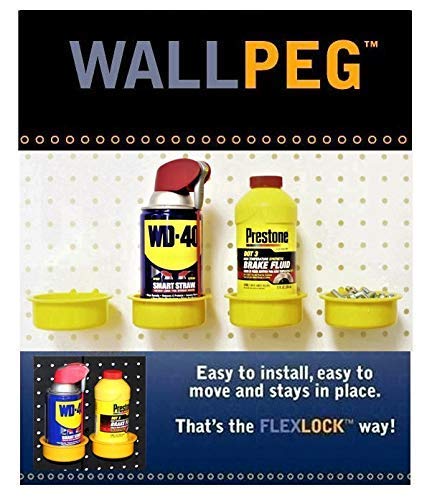 Amazon.com: WallPeg Plastic Pegboard Cup - Kit PB-5 - Pegboard ...