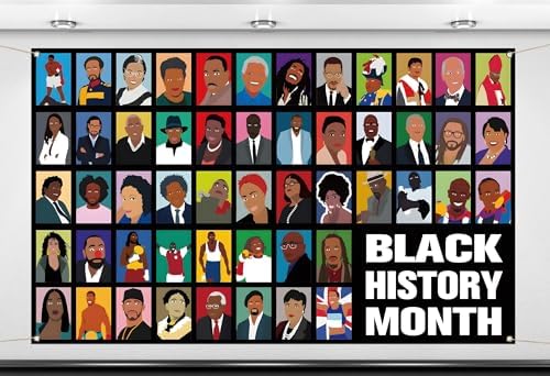 Amazon.com: Black History Bulletin Board Set, Classroom Diversity Decor ...