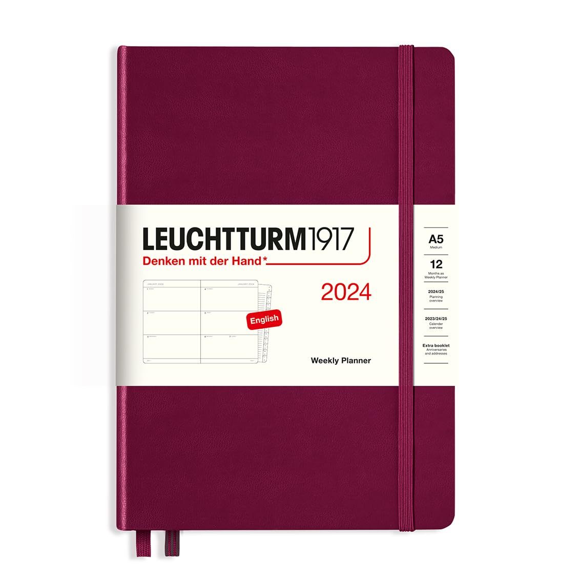 Snapklik.com : LEUCHTTURM1917 - Weekly Planner 2024