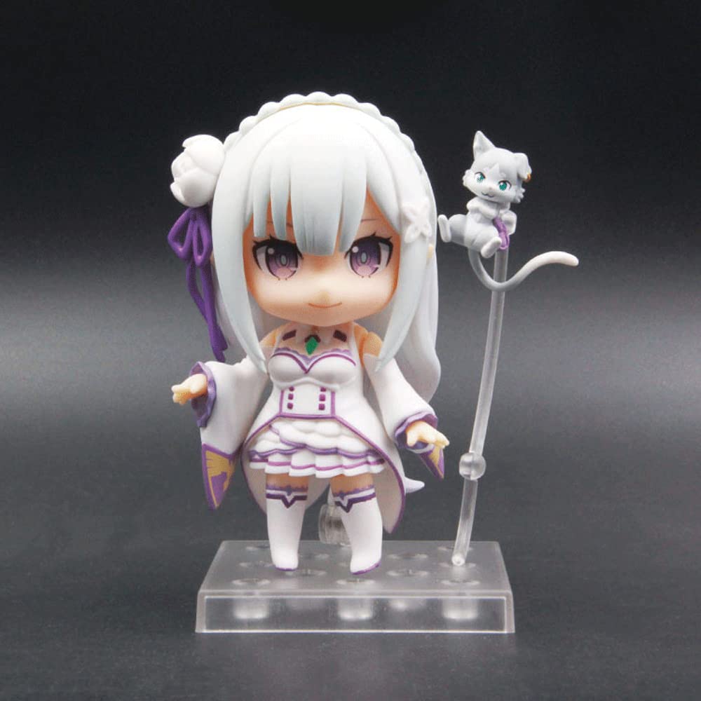 Buy Movable Nendoroid Emilia Figure, The Figure Is From The Animation ...