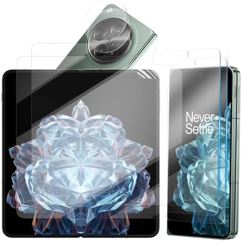 Amazon.com: WILLONE (6 Pcs) For OnePlus Open Screen Protector (2 Inner ...