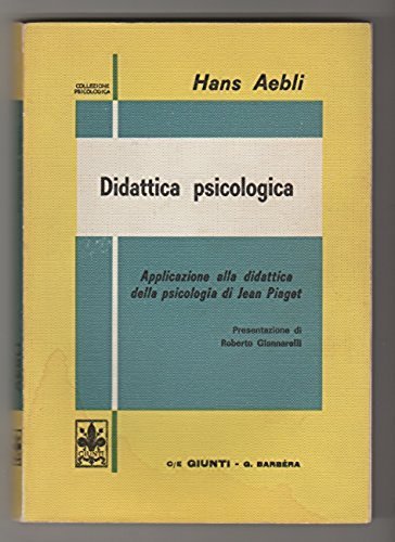 Amazon.it: Didattica psicologica applicazione didattica della ...