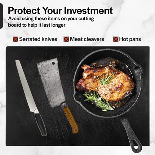 Thirteen Chefs Large Cutting Boards for Kitchen - 24" x 18" x .5 ...