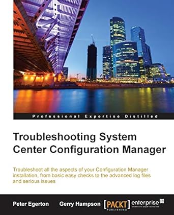 Buy Troubleshooting System Center Configuration Manager Book Online at ...