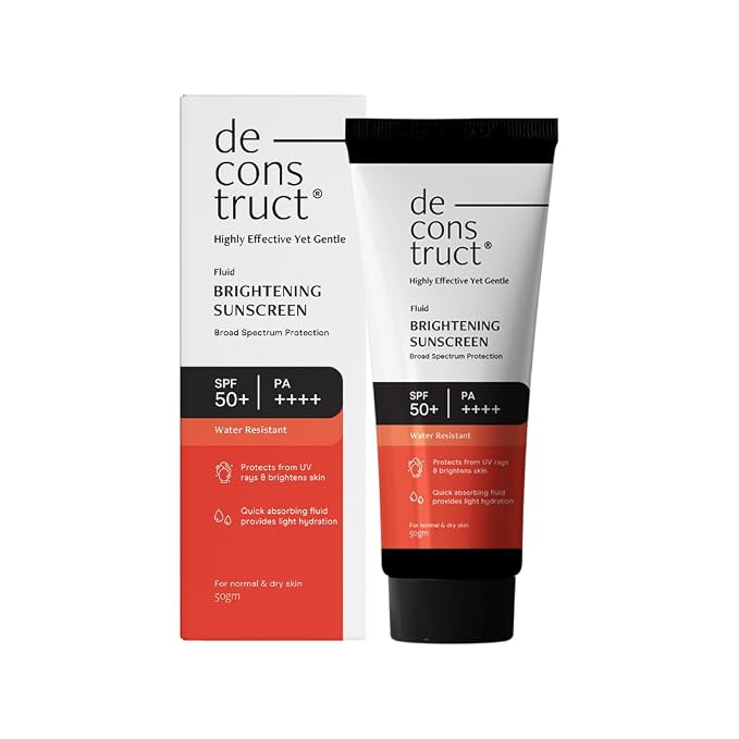 Deconstruct Brightening Sunscreen for Dry Skin with SPF 50+ | 8 hours ...