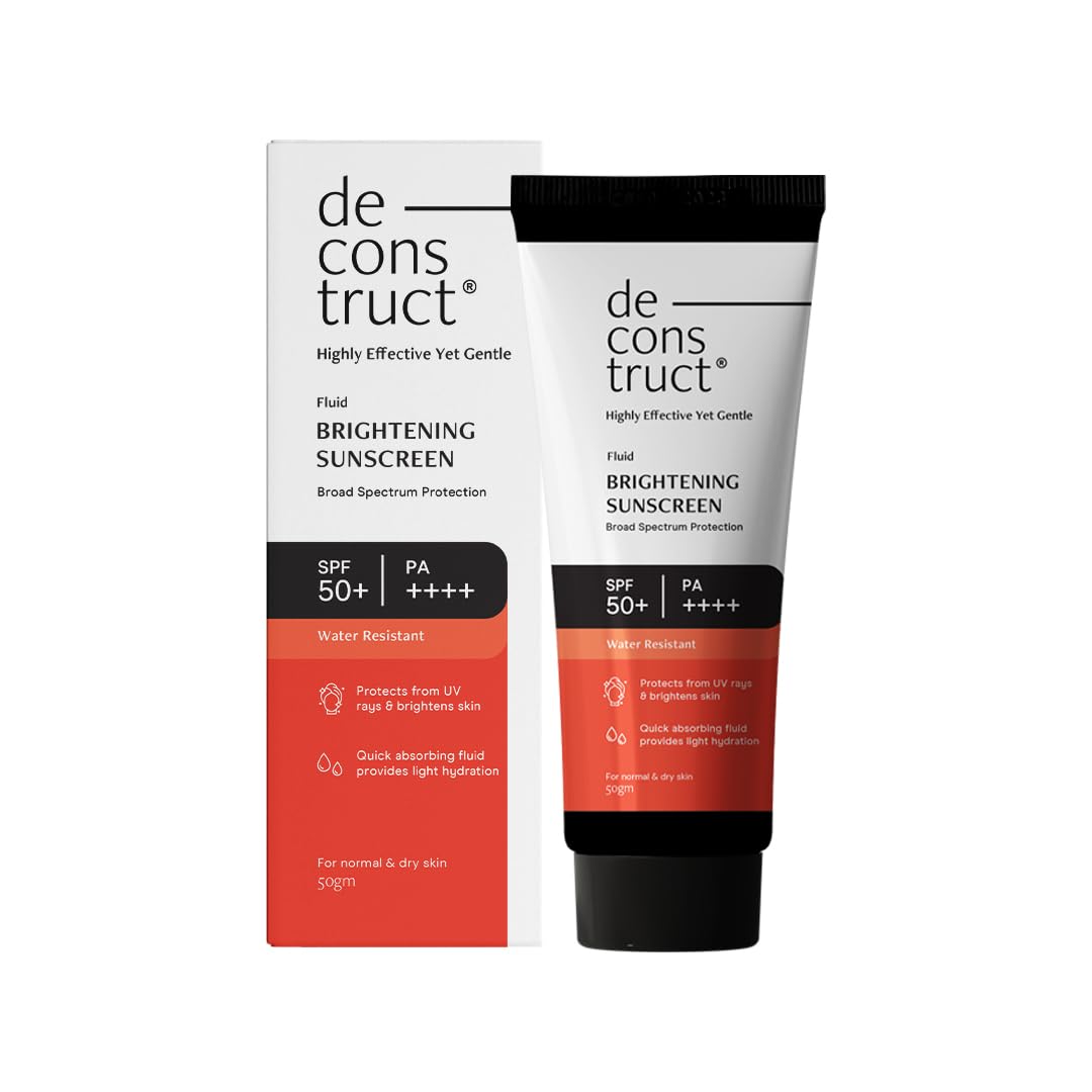 Deconstruct Brightening Sunscreen SPF 50+ for Dry Skin | 8 hours Long ...