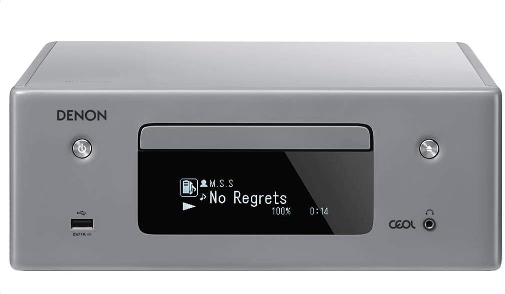 Denon CEOL-N10 Audio Receiver with CD Player, HiFi Amplifier for TV ...