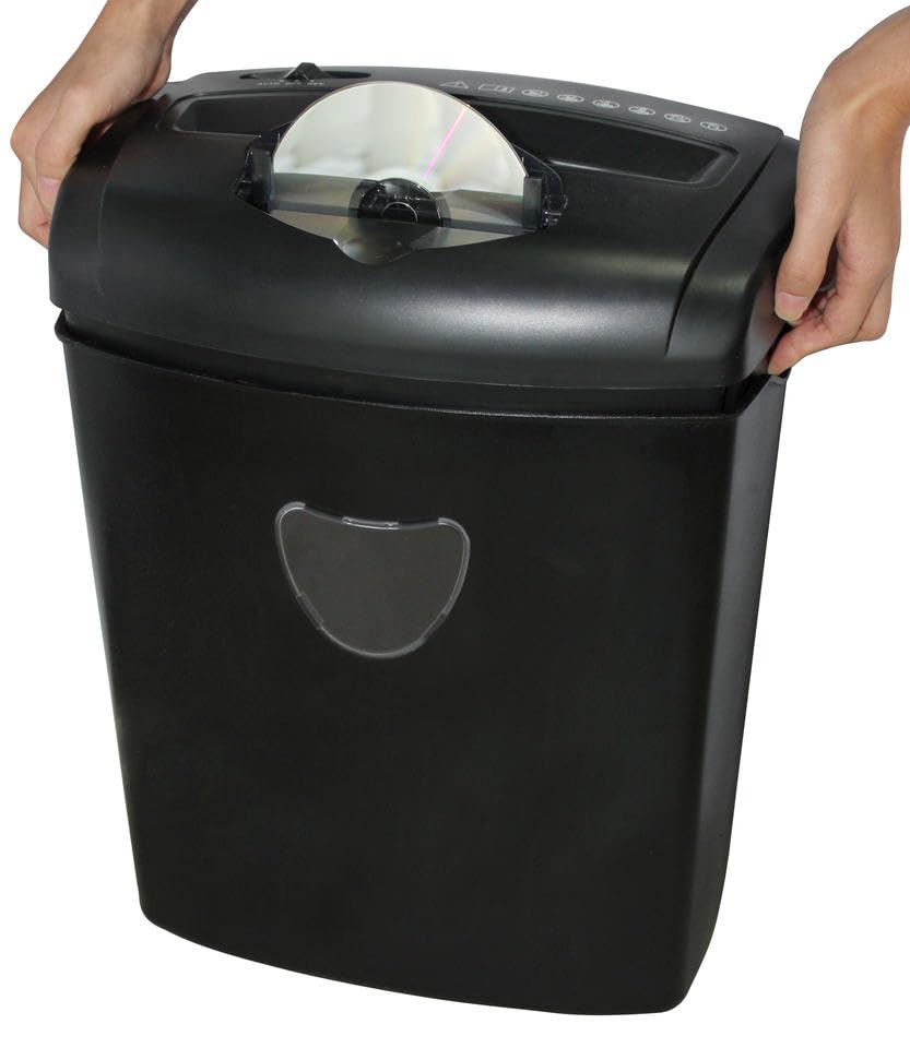 VERSENT Sheets Paper Shredder CD and Credit Card Shredder with Window ...