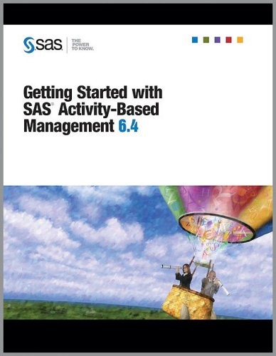 Amazon Getting Started With Sasr Activity Based Management 64 Mathematical And Statistical