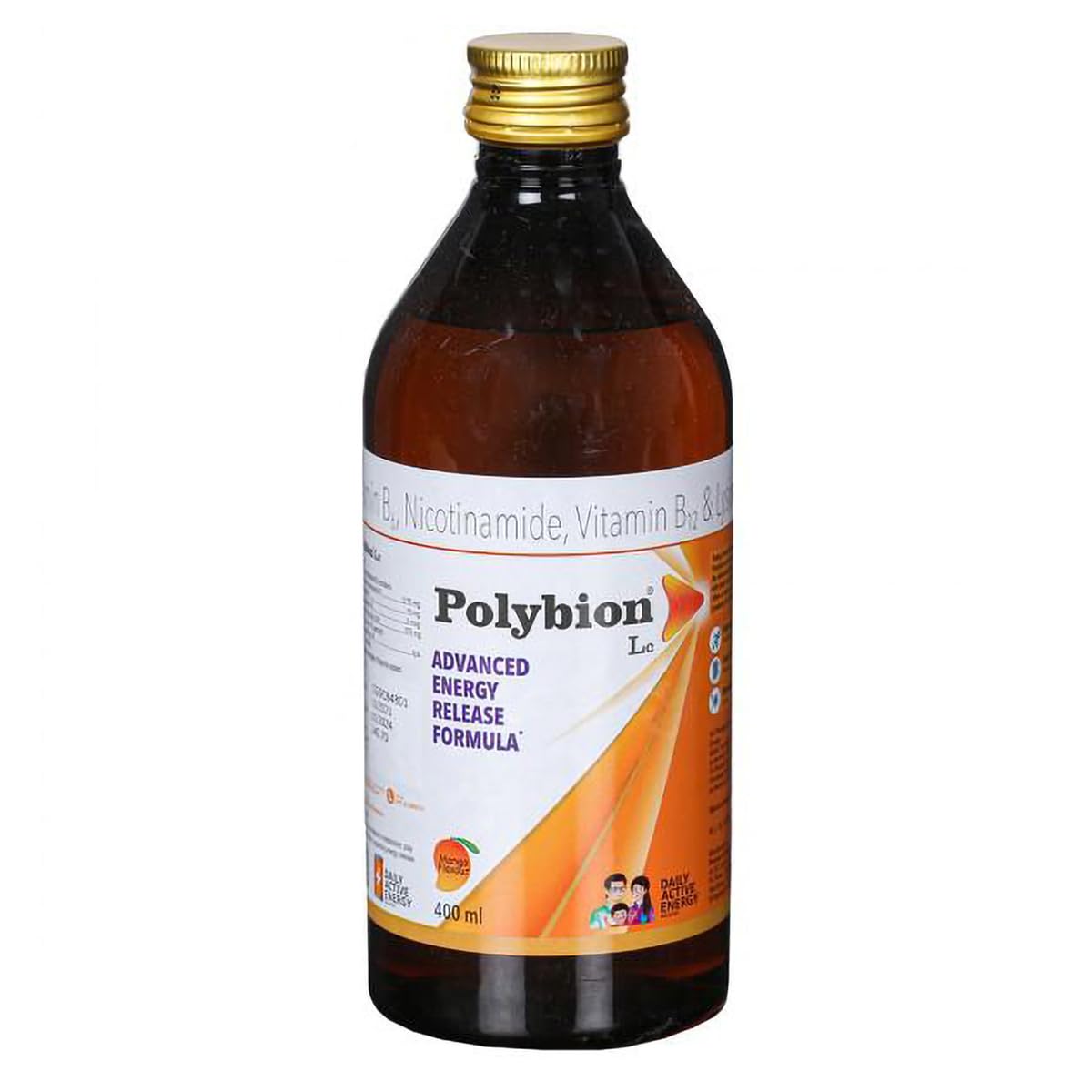 Polybion Lc S/F Paed Mango Flav - Bottle of 400ml Syrup : Amazon.in ...