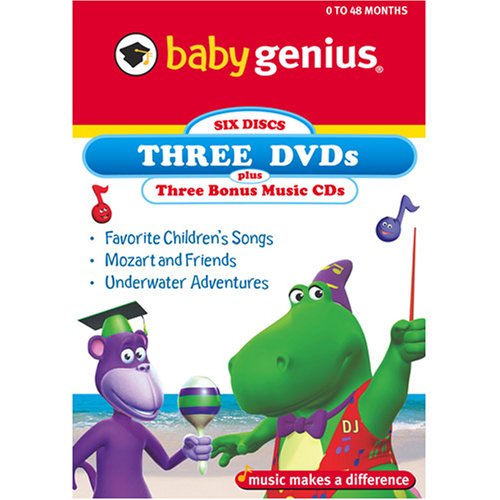 Amazon.com: Baby Genius 3 Pack [DVD] : Artist Not Provided, Pacific ...