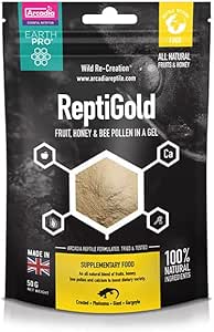 Arcadia - Earth Pro Jellypot Gold - ReptiGold - 50g - 50/50 Fruit ...