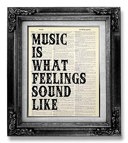 Amazon.com: Music is What Feelings Sound Like, Inspirational Music ...