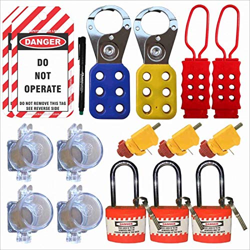 Lockout Tagout Loto Kit-95 Set Of 1 Safety House Loto : Amazon.in ...