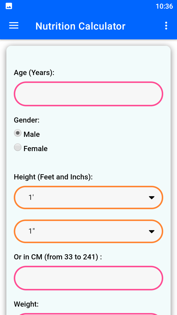 Health Calculator - App on Amazon Appstore