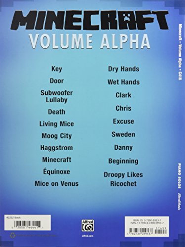Snapklik.com : Minecraft - Volume Alpha: Sheet Music Selections From ...