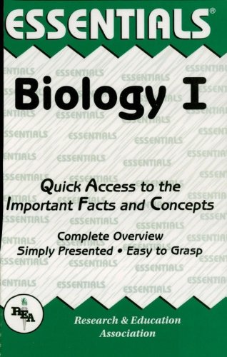 Biology I Essentials (Essentials Study Guides Book 1) 1, Editors of REA ...