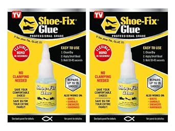 Shoe-Fix Professional Grade Instant Shoe Repair Glue (2) : Amazon.ca ...