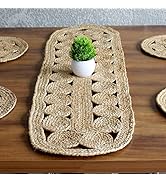Amazon.com: Heavenera Natural Jute Table Runner Rug 36 inch Long ...