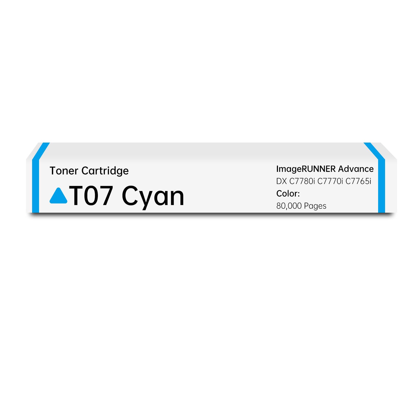 Amazon.com: C165 C270 T07 Cyan Toner Cartridge Replacement for Canon ...