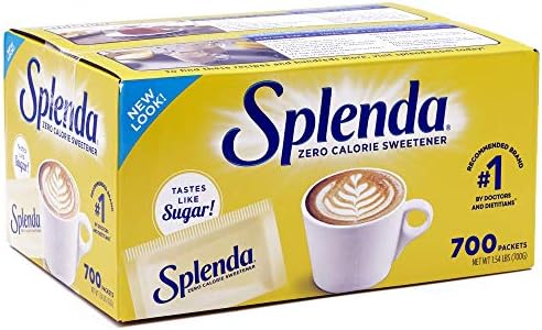 Amazon.com: Splenda No Calorie Sweetener, 200 Count Packets (Pack of 2 ...
