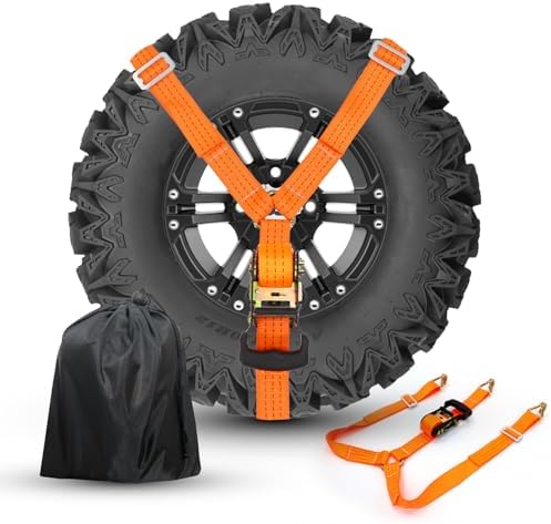 Amazon.com: AddSafety Y Strap for Spare Tire,3 Ratchet Straps Tie Down ...