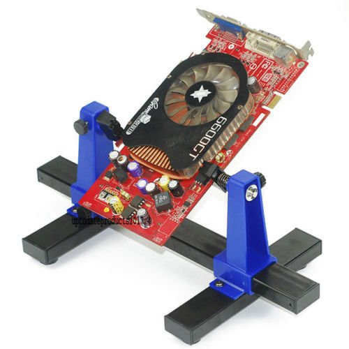 360 Degree Rotation Adjustable Printed Circuit Board Holder Frame PCB ...