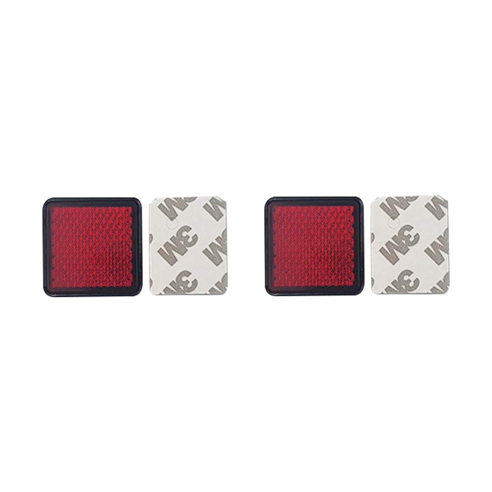 Snapklik.com : Rectangular Reflectors - Safety Spoke Reflective Quick ...