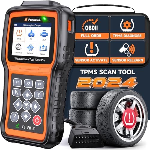 Amazon.com: FOXWELL T2000 Pro TPMS Programming Tool, 2025 TPMS Relearn Tool, Activate/Relearn ...