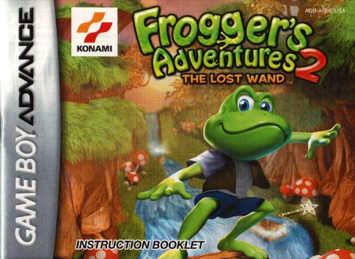 Frogger's Adventures 2 - The Lost Wand GBA Instruction Booklet (Game ...