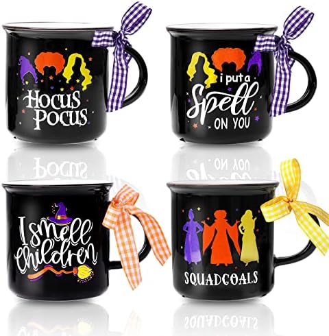Amazon.com | Disney Hocus Pocus Color Changing Mug with Spoon: Coffee ...