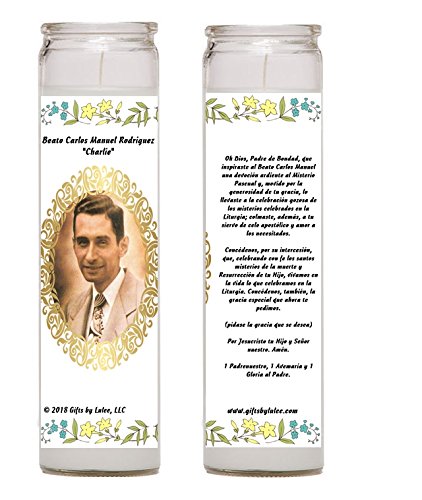 Gifts by Lulee, LLC Carlos Manuel Rodriguez Charlie Set de 2 o 4 velas ...
