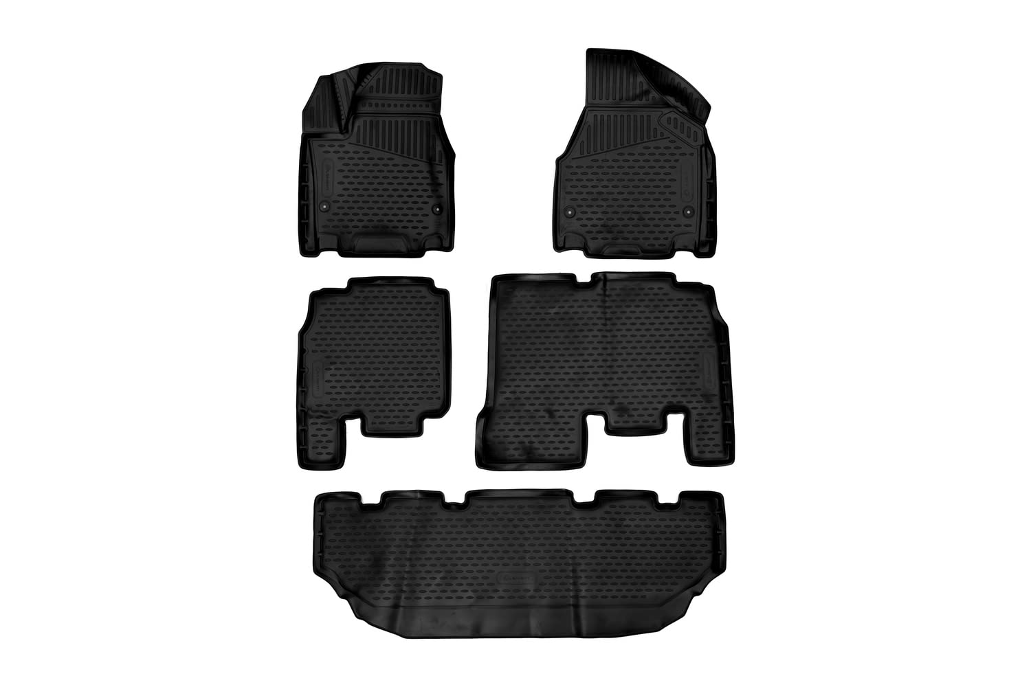 Fits 2017-2023 Chrysler Pacifica Floor mats 7 or 8 Passenger Model (No Hybrid Models) and 2021 ...