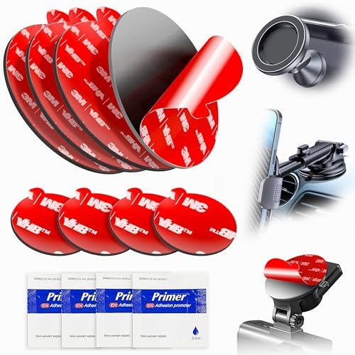 Amazon.com: Double Sided Adhesive Pads.Sticky Dash Cam Mounting Tape ...